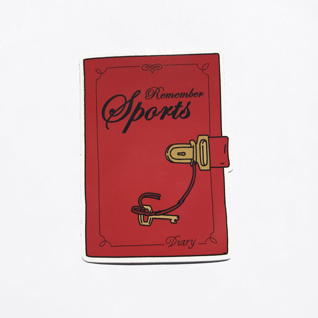 Remember Sports - Diary Sticker – Father/Daughter Records